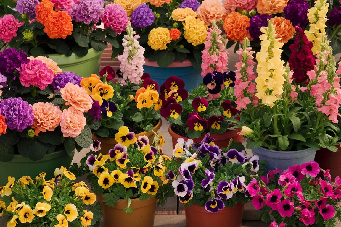 Ideal Potted Flowers for Patio: Picking the Perfect Potted Blooms ...