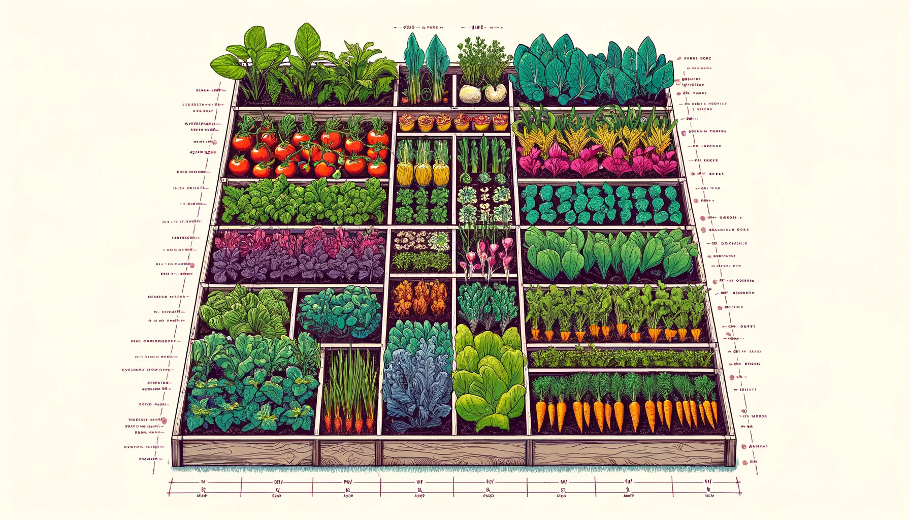 4x4 Raised Bed Layout Ideas for a Vegetable Garden - Gardening Latest