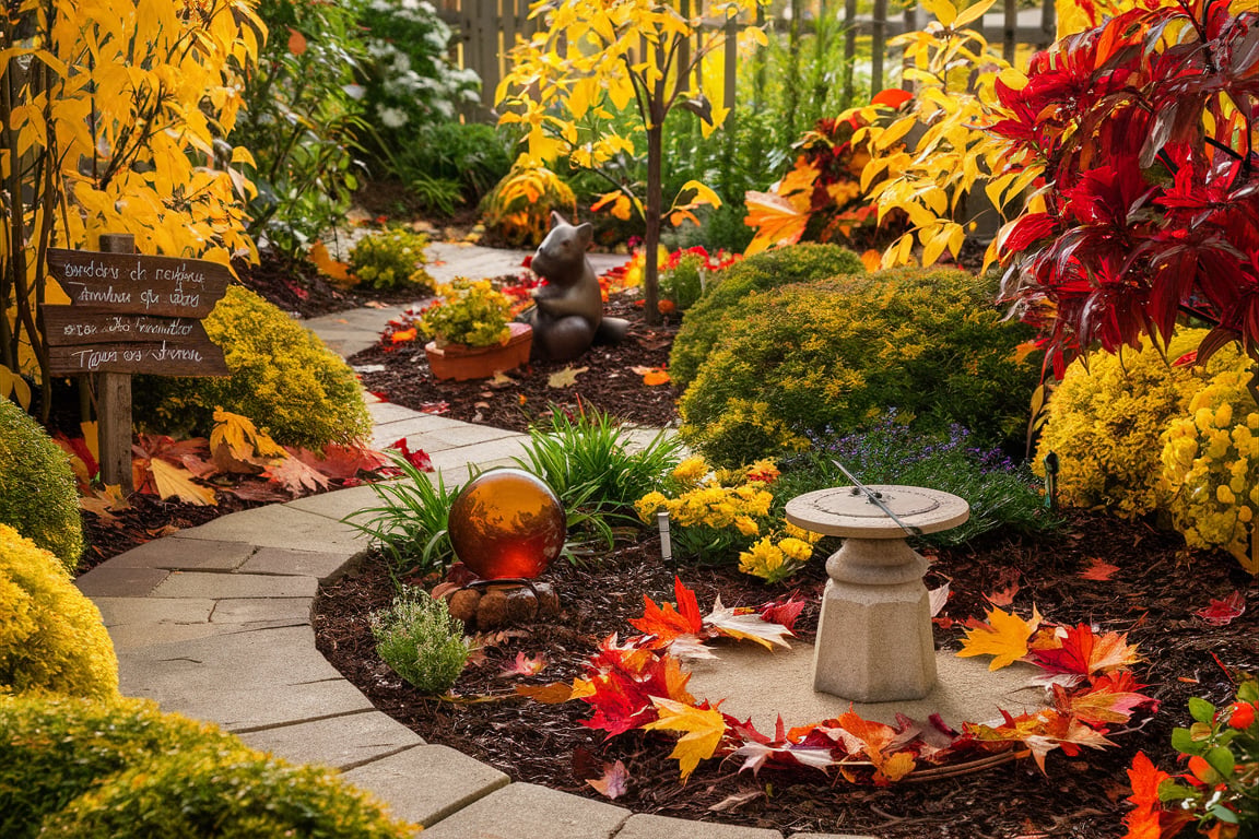 Autumn Allure: Fall Garden Haven Decor - Gardening Latest