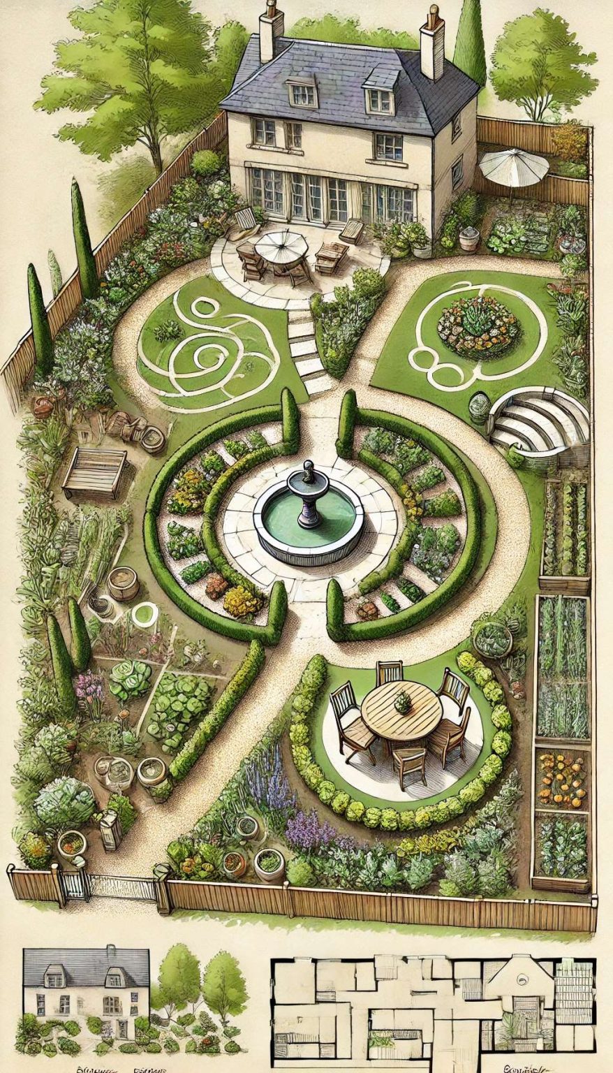 Timeless Charm of a French Country Garden in Your Own Backyard? Elegant ...