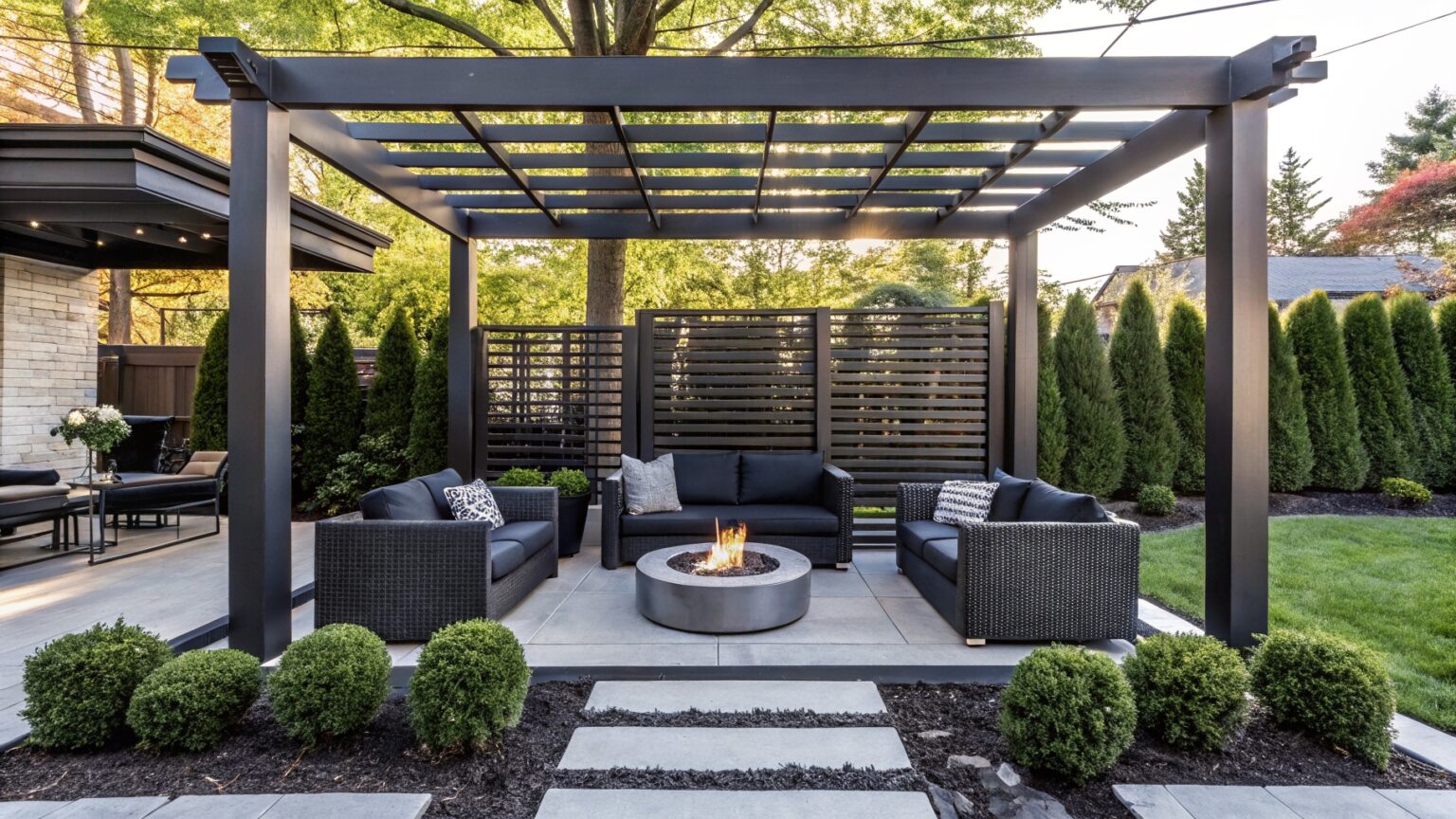 11 Modern Pergola Ideas for Stylish Outdoor Spaces - Gardening Latest