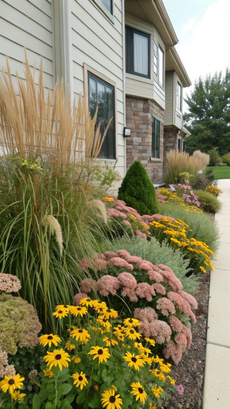 The Ultimate Guide to Low-Maintenance Front Yard Flower Beds ...