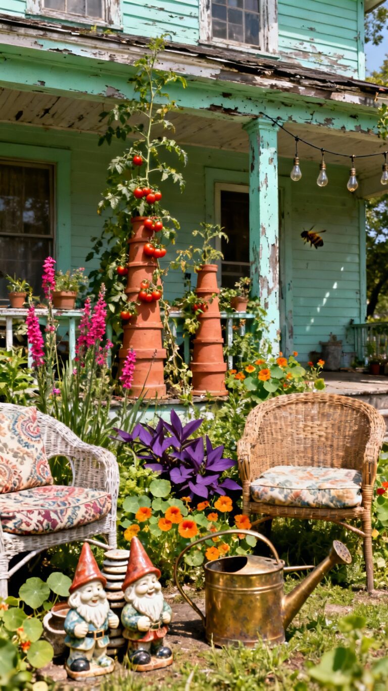 Embracing the Beautiful Chaos: Creating Your Own Cluttercore Garden ...