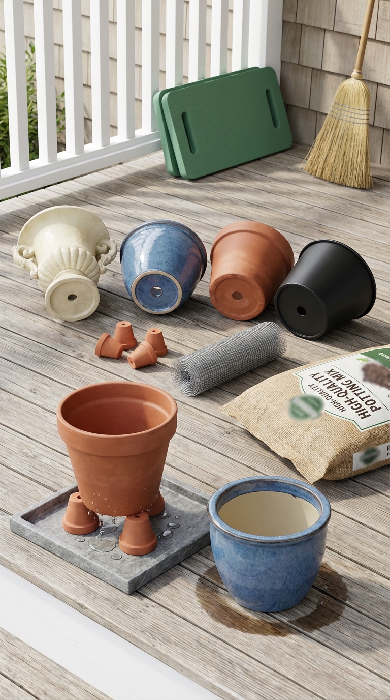 Spring Porch Planter Ideas: Porch Pots, Urns, and Front Door Containers ...