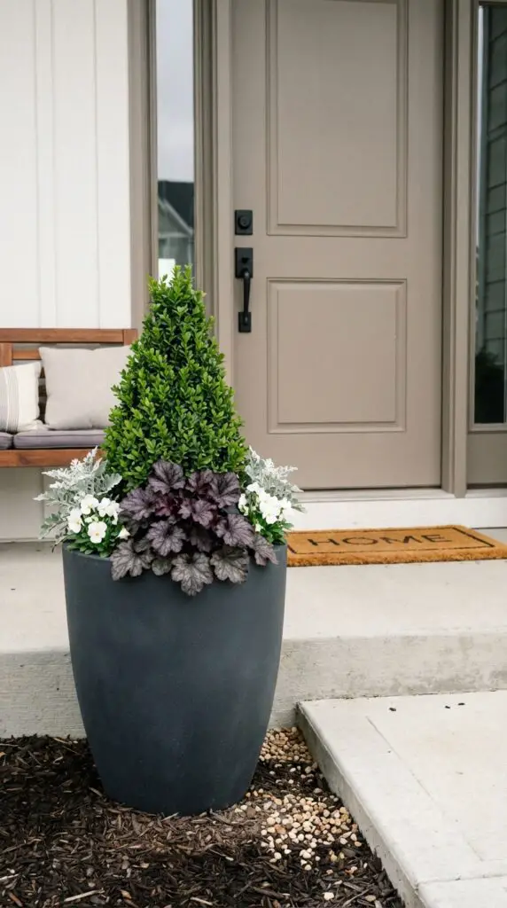 Spring Porch Planter Ideas: Porch Pots, Urns, and Front Door Containers ...